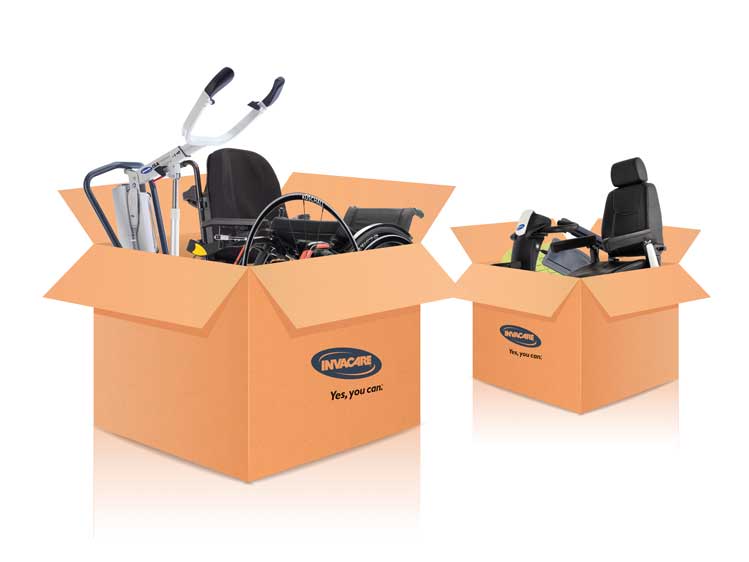 Neue Firmenanschrift: Wir ziehen um! - Invacare Switzerland